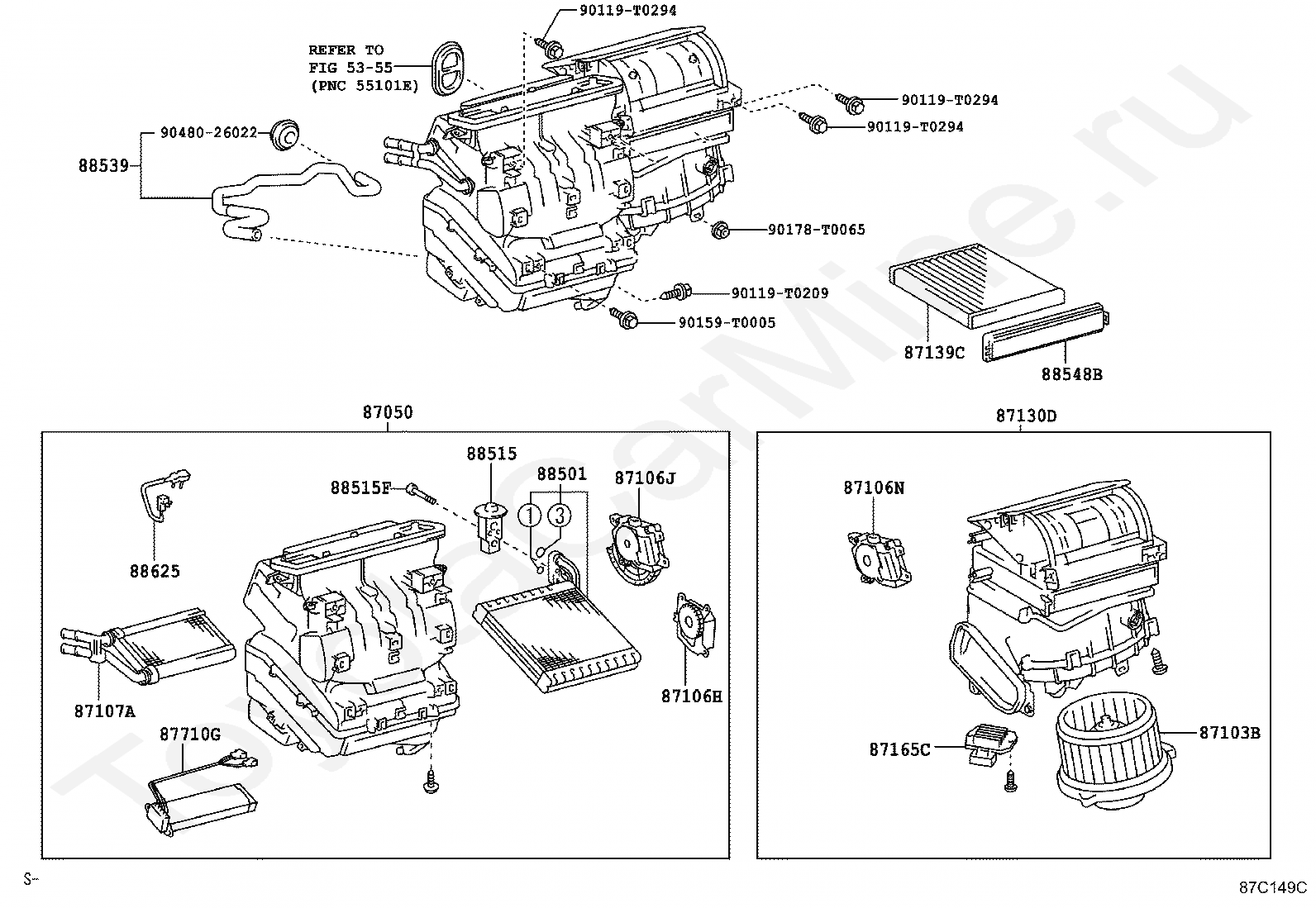 Кондиционер: охлаждающая система Тойота для HILUX, 2011/07 - 2025, 3 ...