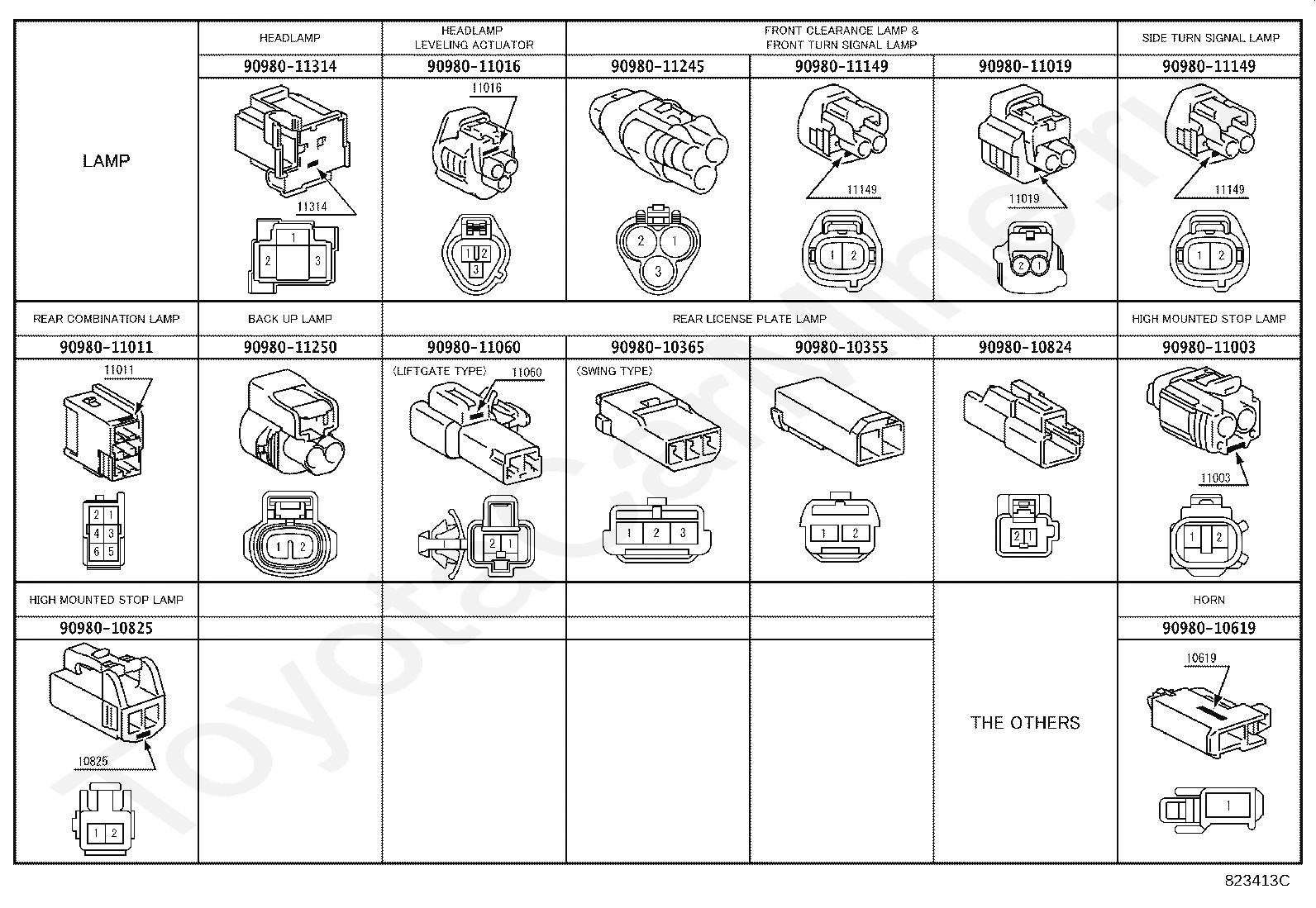 Проводка Тойота для HIACE/HIACE S.B.V, 2001/08 - 2011/11, 2,5 литра ...