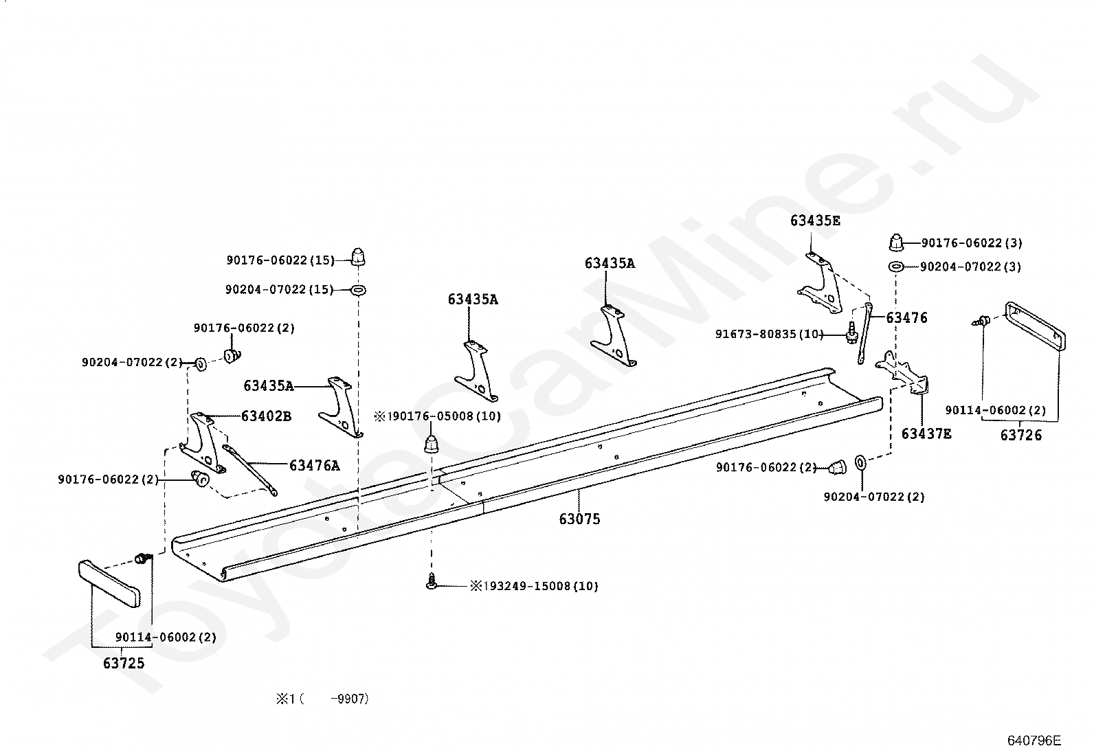 ROOM CURTAIN & ROOM RACK Тойота для COASTER, 1993/01 - 2025, 4,2 литра ...