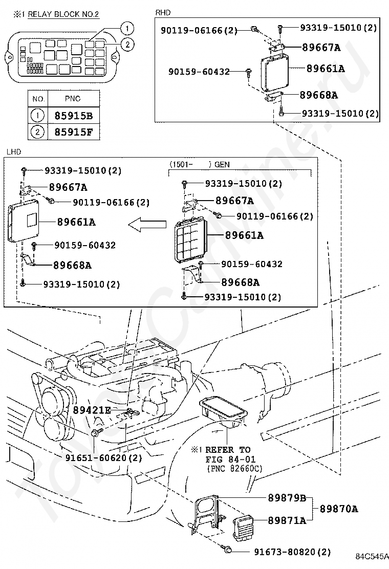 Управление дизелем Тойота для COASTER, 2006/08 - 2024, 4 литра, дизель ...