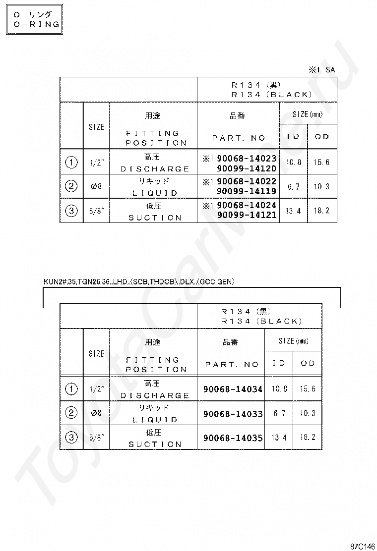Кондиционер: охлаждающая система Тойота для HILUX, 2011/07 - 2013/08, 3 ...