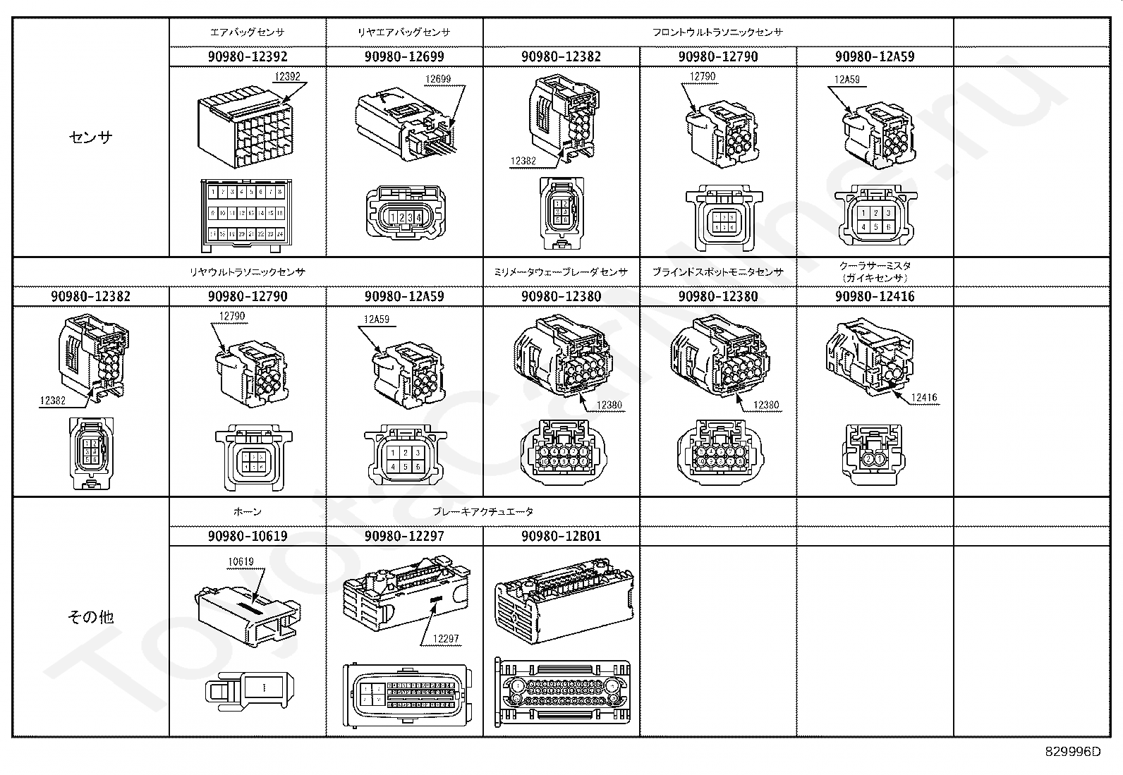 Проводка Тойота для ALPHARD/VELLFIRE/HV, 2015/01 - 2018/01, 3,5 литра ...