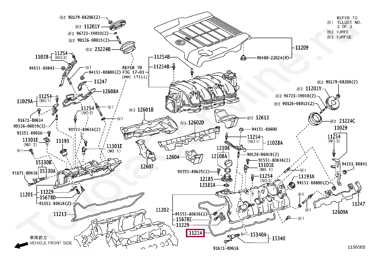 Запчасти Тойота: Прокладка клапанной крышки (1121438020)