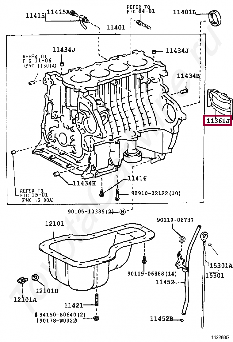Запчасти Тойота: COVER, FLYWHEEL HOUSING UNDER (113610D010)