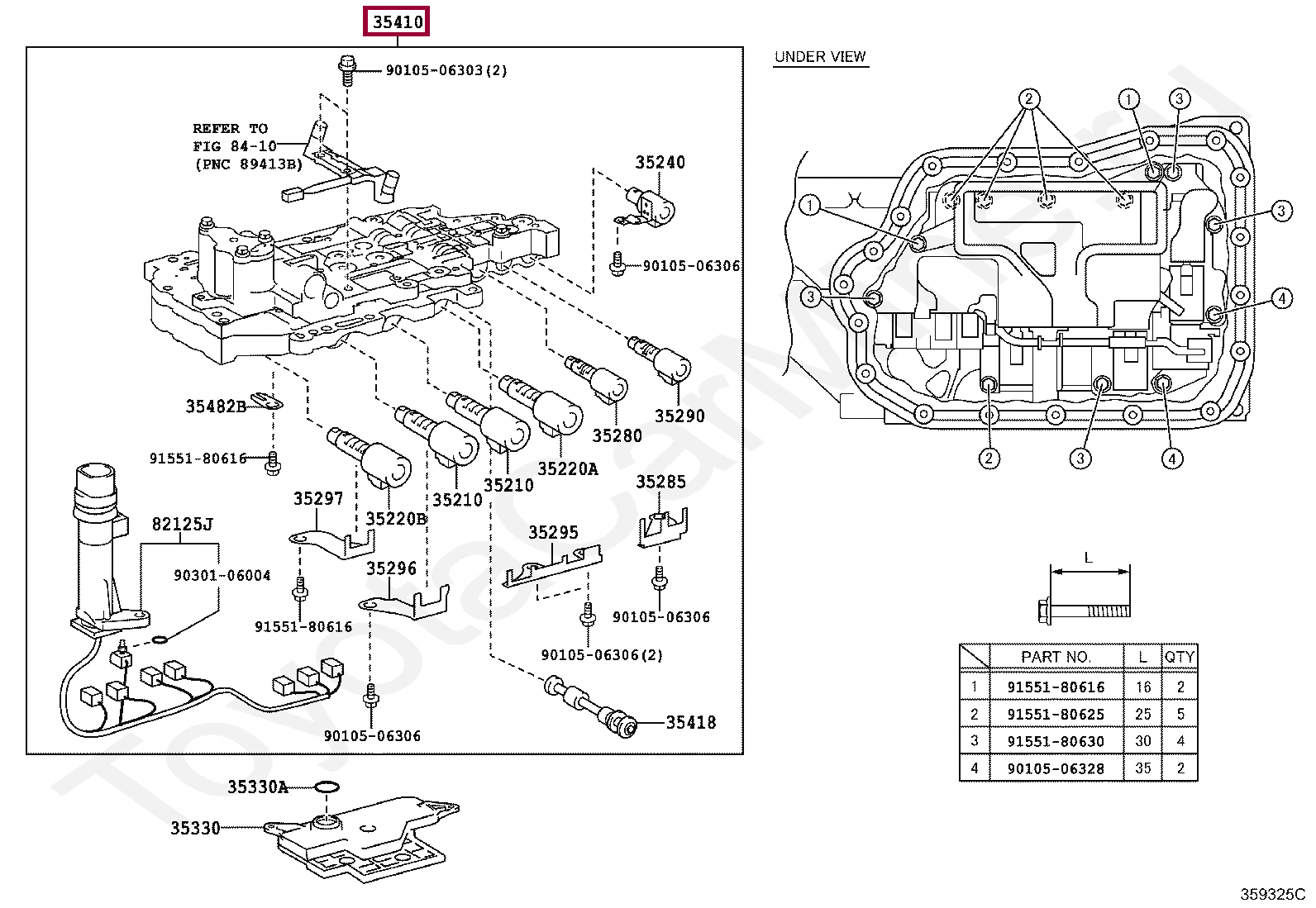Запчасти Тойота: BODY ASSY, TRANSMISSION VALVE (3541073010)