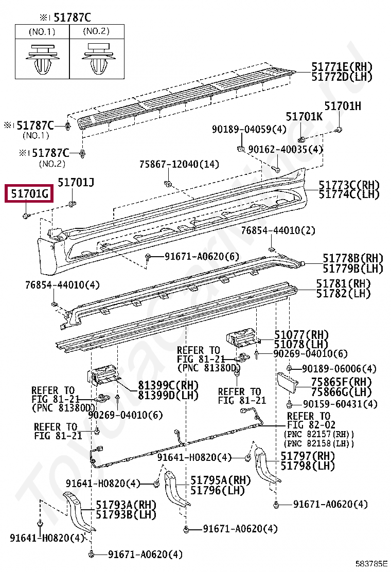 Запчасти Тойота: Винт (9016660003)