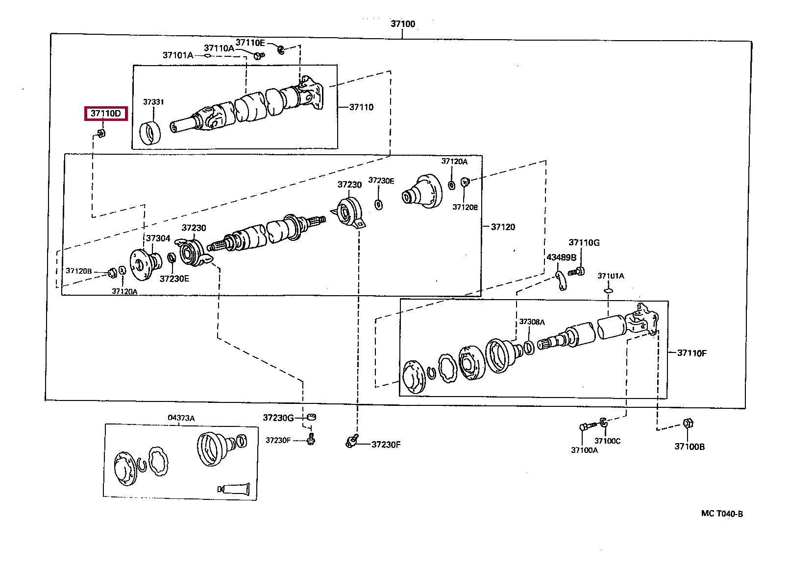 Запчасти Тойота: NUT (FOR PROPELLER SHAFT) (9017910059)