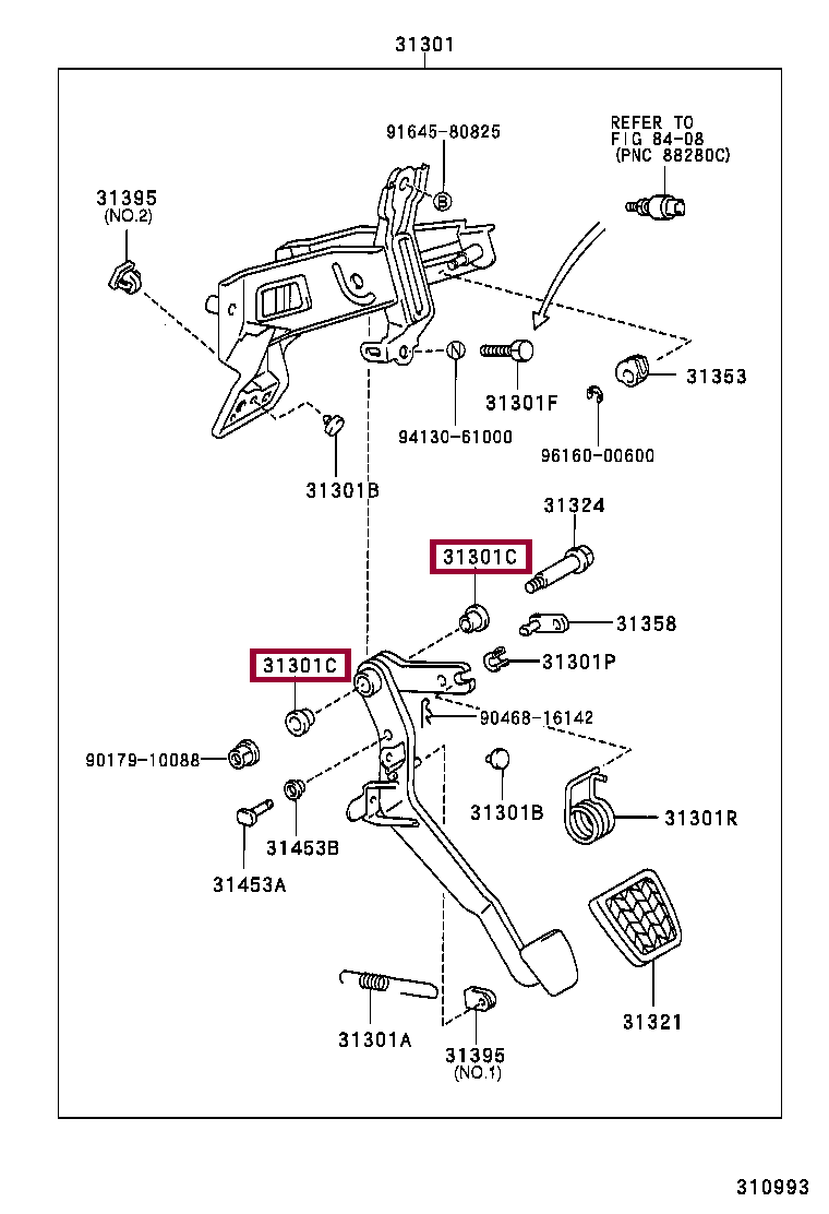 Запчасти Тойота: ВТУЛКА/BUSH (9008938004)