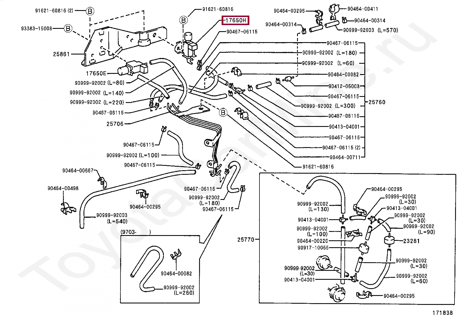Запчасти Тойота: VALVE, MAGNET (FOR IDLE UP DEVICE) (9091012155)
