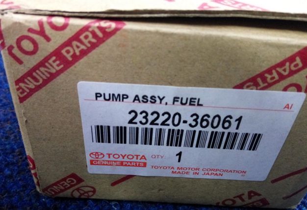 Запчасти Тойота: PUMP, FUEL (2322036061)